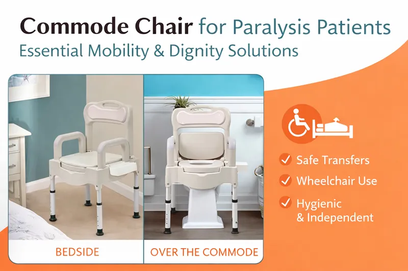 Portable Commode Chair for Travel | Foldable Toilet Chair for Trips ...